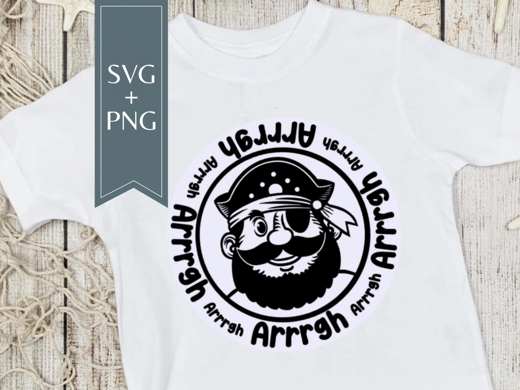 Lustiger Pirat SVG + PNG – Plotterdatei + Sublimationsdesign Kinder ...